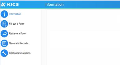 Adding Accounts, Roles and Templates are done under KICS Administration.